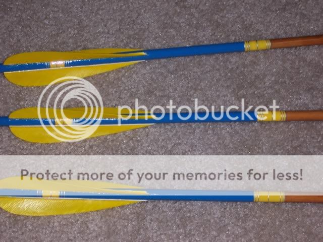 Pics of gorgeous arrows and my new Texas Boar bracket - TexasBowhunter ...